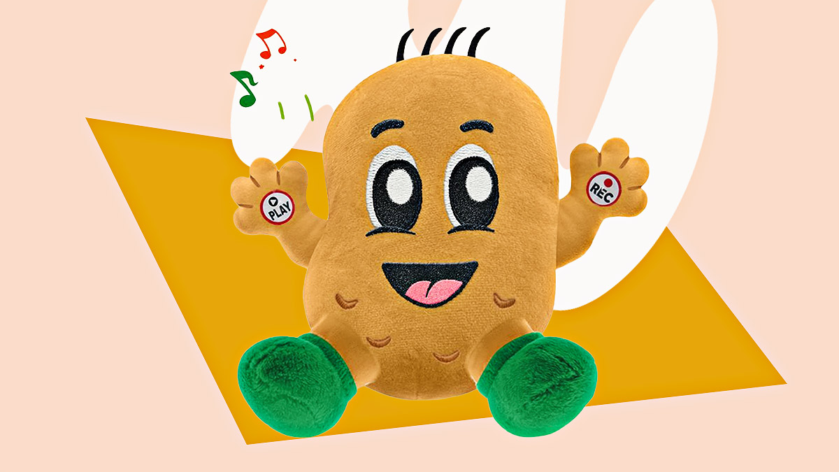 This Huggable Potato Corner Plushie Talks—And It Can Say Whatever You Want