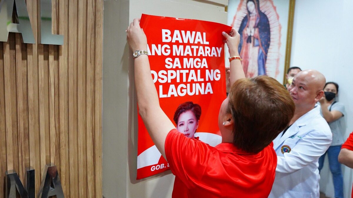 “Bawal Ang Mataray” Becomes Official Policy for Hospital Workers in Laguna