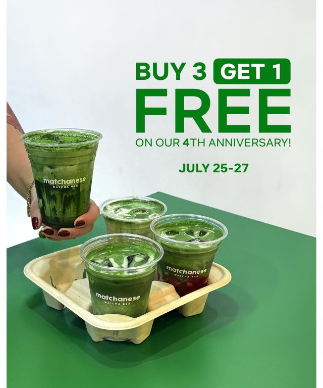 This Weekend Only: Get a Free Matcha Latte With Your Matcha Besties