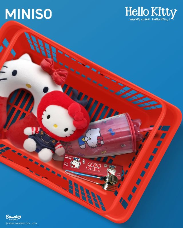 Collectors, New Hello Kitty Merch Is Hitting Miniso's Shelves Soon