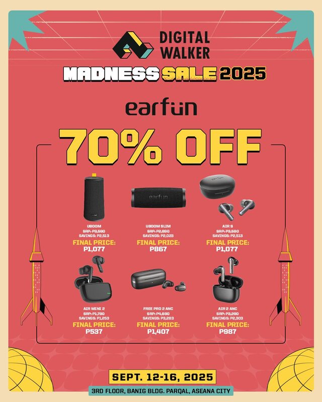 Get Up to 90% Off on Tech + Accessories at Digital Walker's Madness Sale