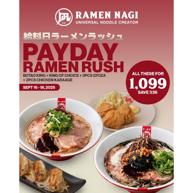 Don't Miss It: Score Two Bowls of Ramen Nagi's Kings, Karaage + Gyoza ...