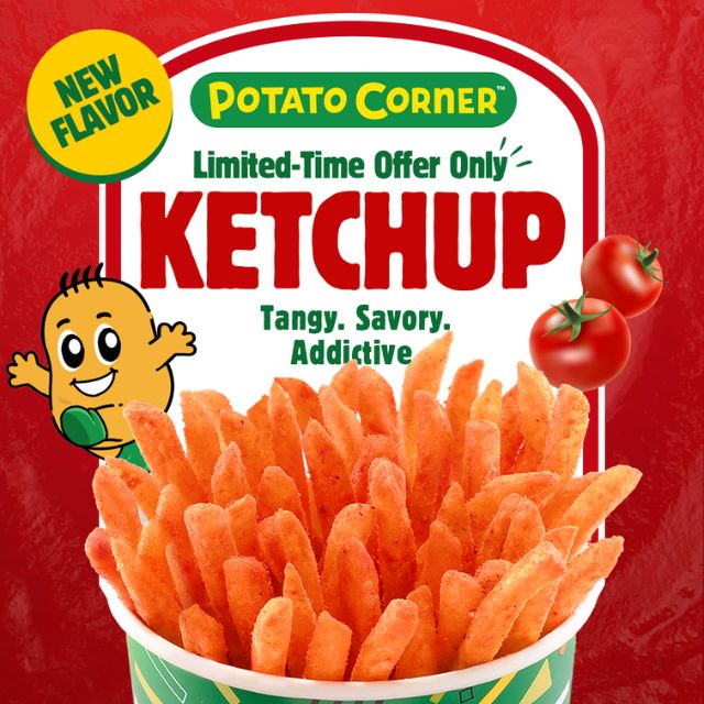 Potato Corner Just Launched Limited-Time Sweet and Tangy Flavored Fries