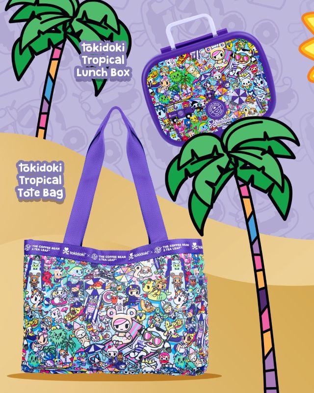 Cute, Tokidoki Characters Make a Tropical Comeback in CBTL Merch