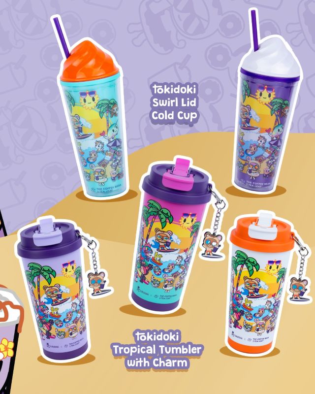 Cute, Tokidoki Characters Make a Tropical Comeback in CBTL Merch