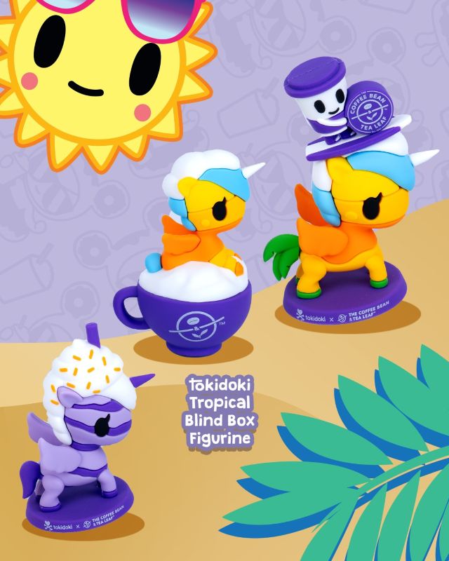 Cute, Tokidoki Characters Make a Tropical Comeback in CBTL Merch
