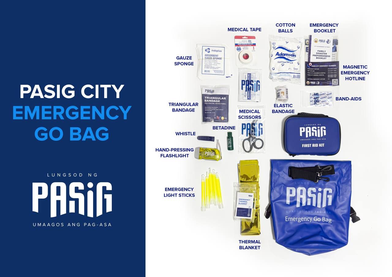 Here's Why Pasigueños Are Flexing Their Emergency Go Bags on Social Media