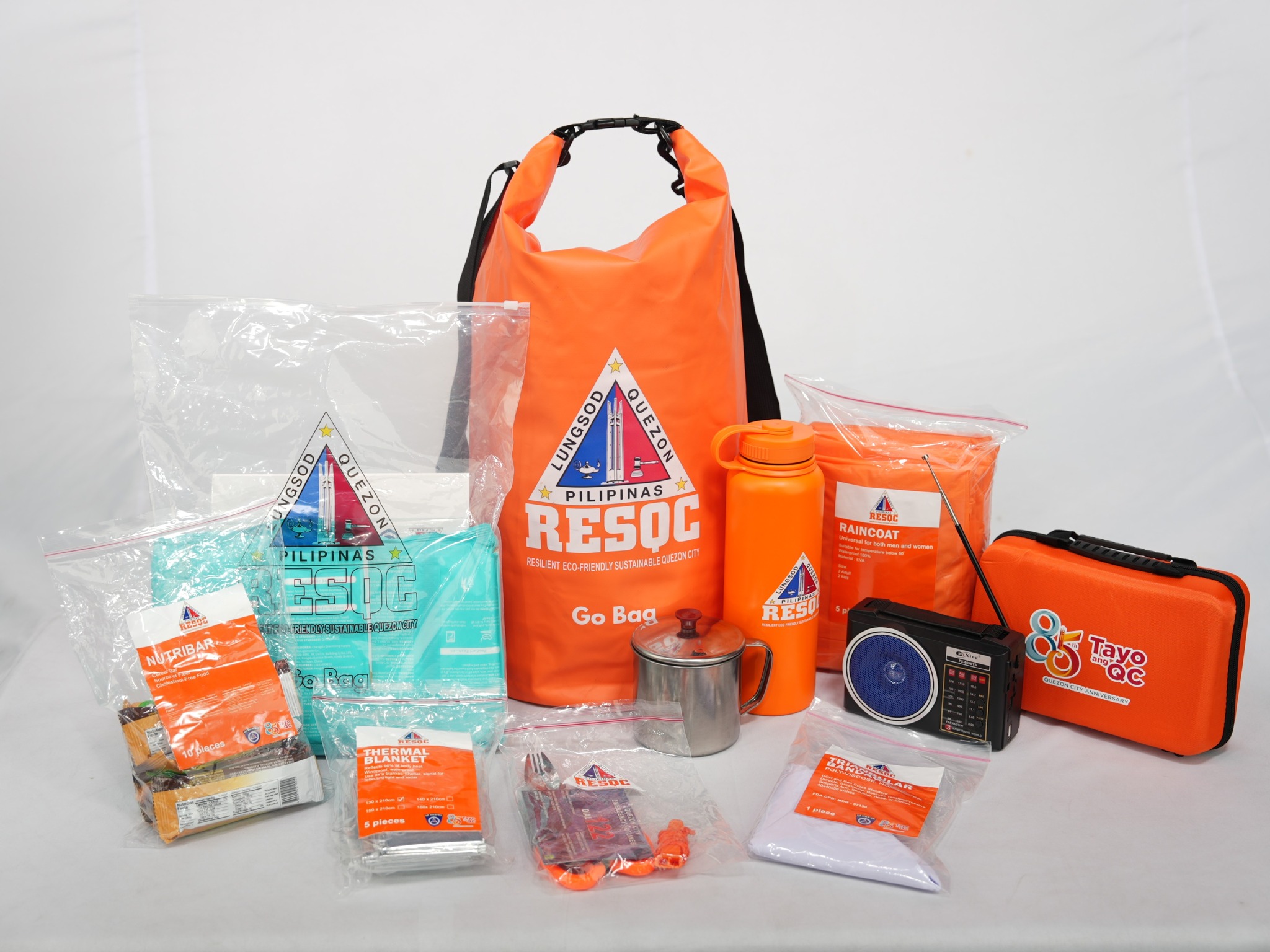 Here's Why Pasigueños Are Flexing Their Emergency Go Bags on Social Media