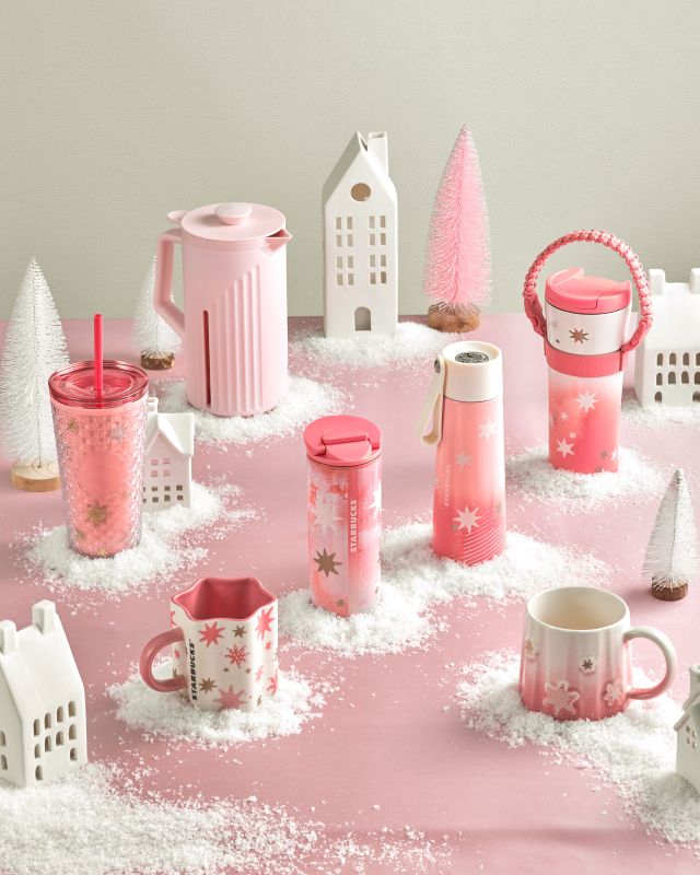 Starbucks' New Exclusive Collection Proves You Can Never Have Too Much Pink