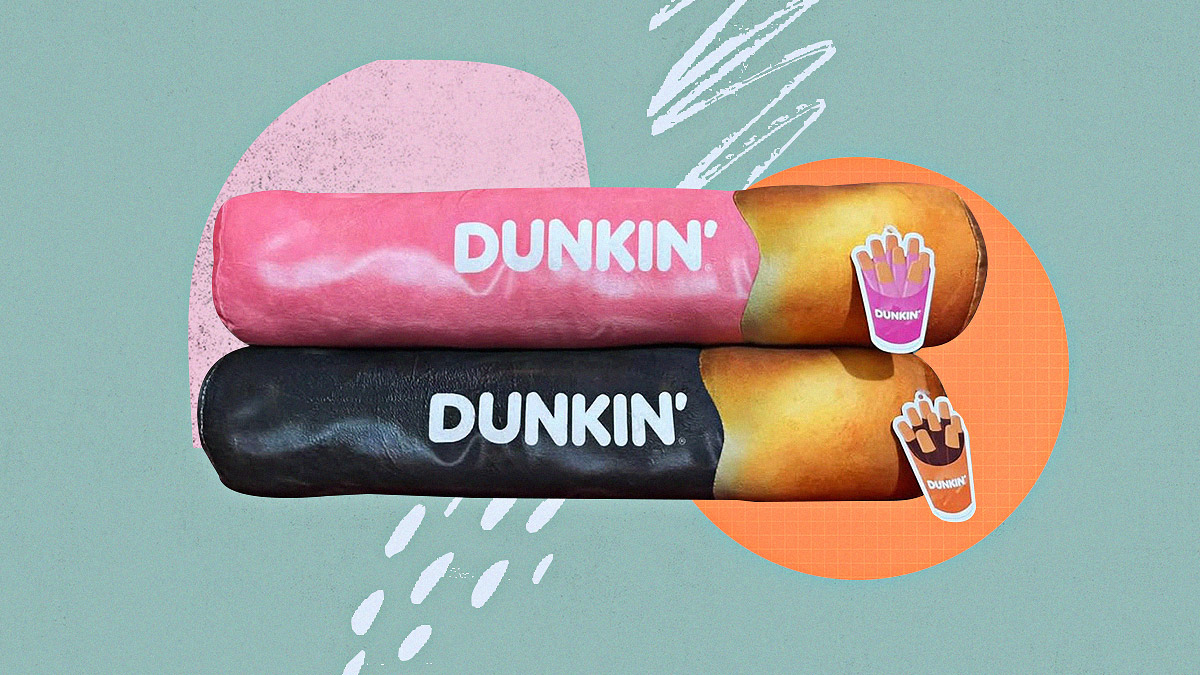 PSA: Dunkin' Yan Doughnut Sticks Are Now Cute, Huggable Pillows