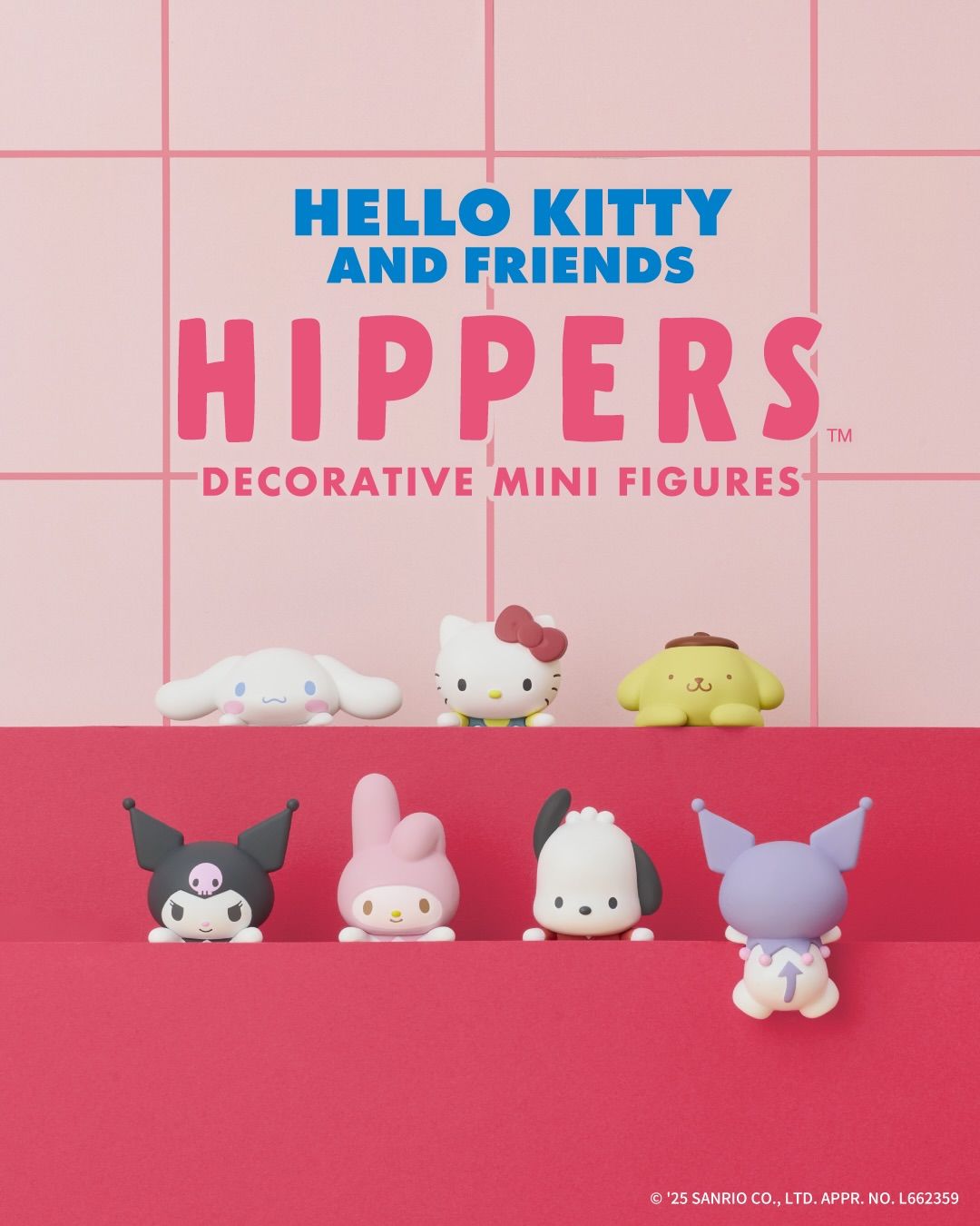Your Fave Sanrio Characters Are Now Hippers You Can Stick Anywhere