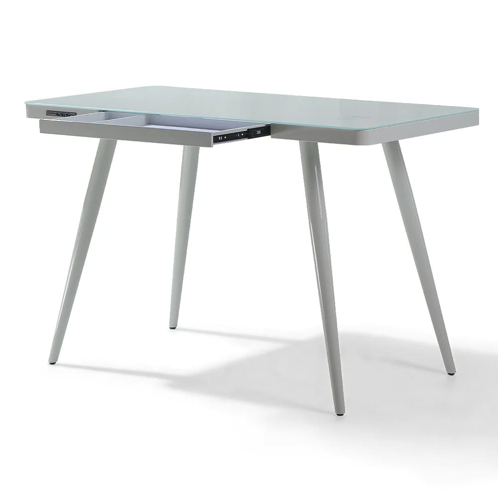 This Work Table Has Built-In USB Ports, Wireless Charging + More
